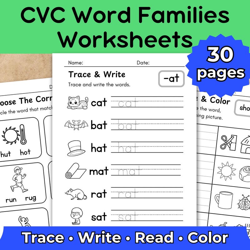 Short a Sound Worksheet - Etsy