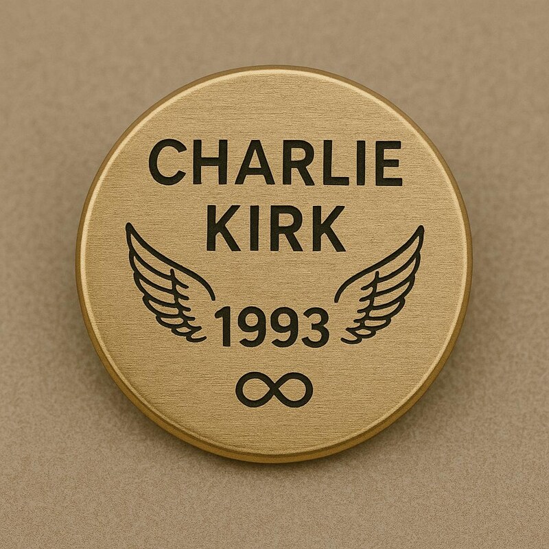 Charlie Kirk Lapel Pin - Etsy