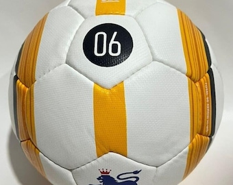 Handmade Soccer Ball T90 AEROW Premier League 2005-06 Yellow Football ...