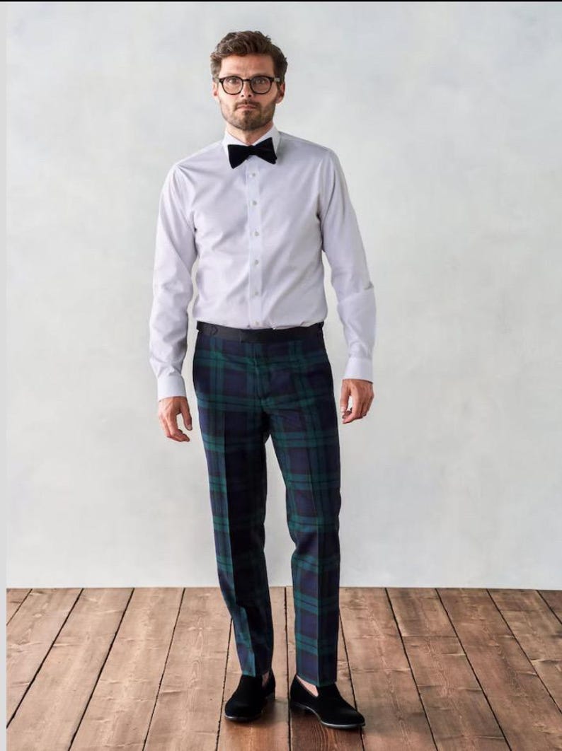 Scottish Black Watch Tartan Traditional Tuxedo Piece Suit for Every ...