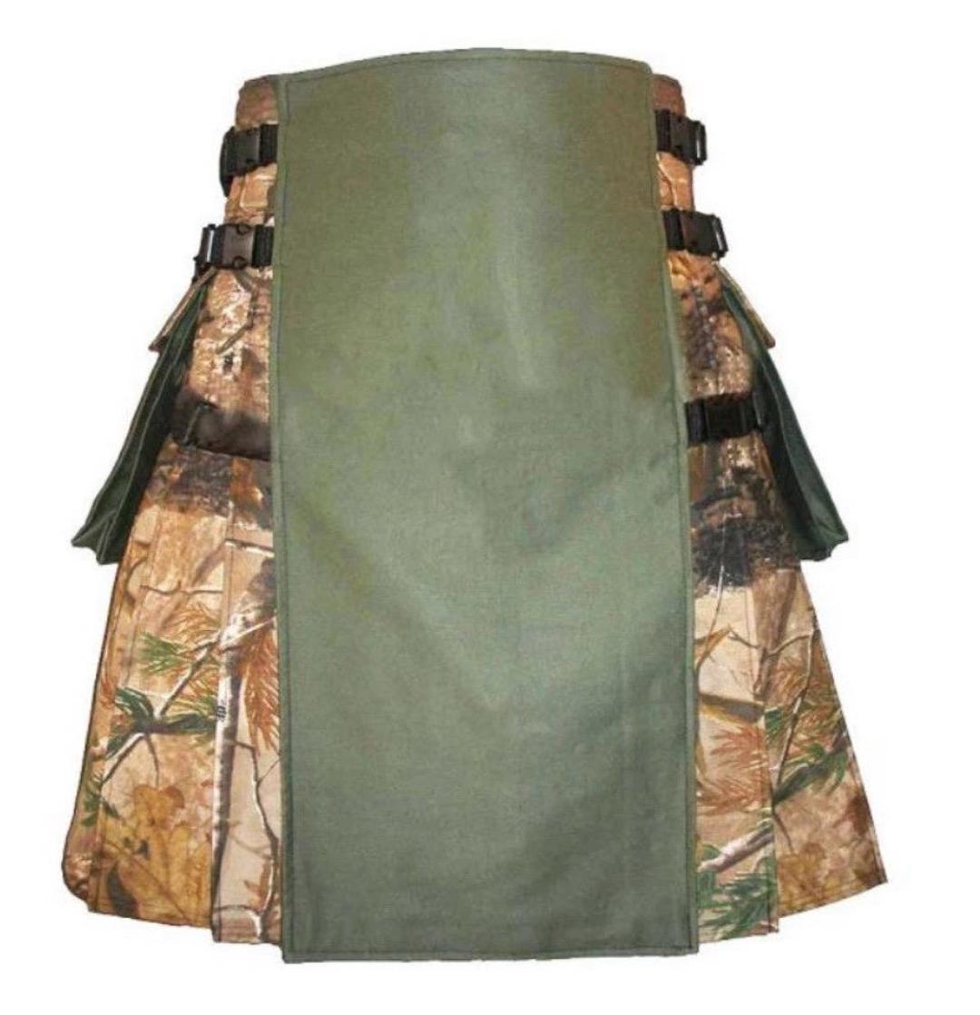 Scottish Hiking Kilt in Real Tree Urban Camouflage Kilt for Men’s - Etsy