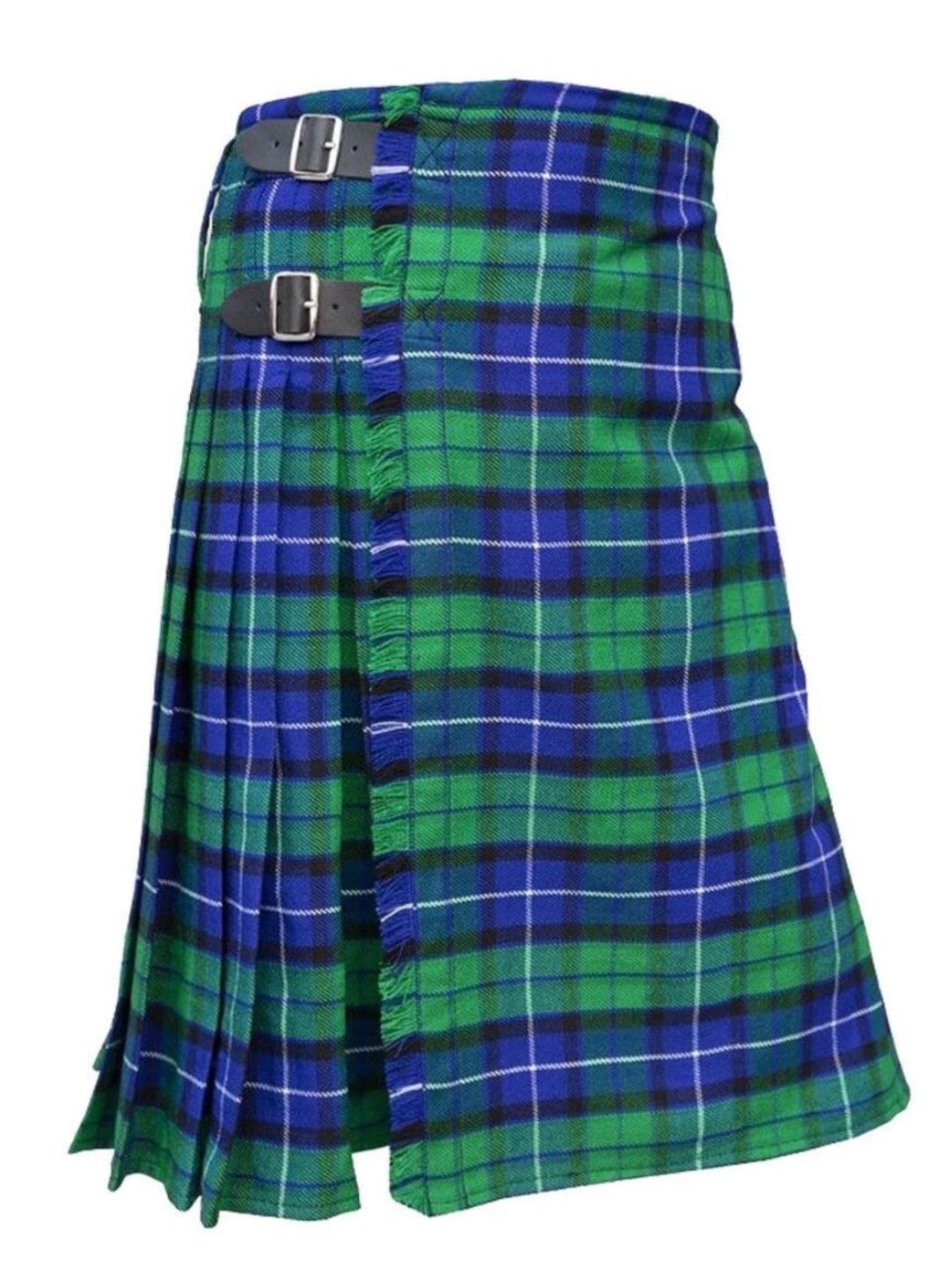 Scottish Freedom Tartan Kilt for Men Custom Handmade Traditional 8 Yard ...