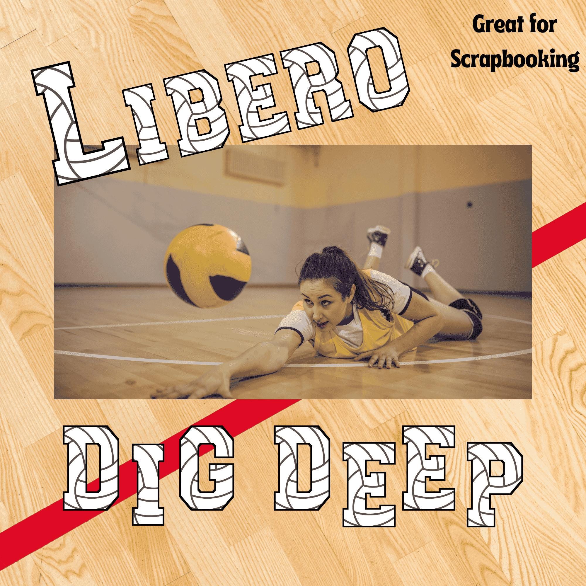 Volleyball Letters, Volleyball Alphabet PNG, Volleyball Clipart, Sports ...