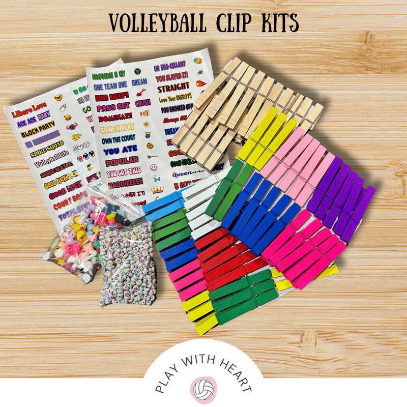Volleyball Clothespin Ideas - Etsy