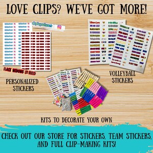 Volleyball Clips, Volleyball Pins for Tournaments, Volleyball ...