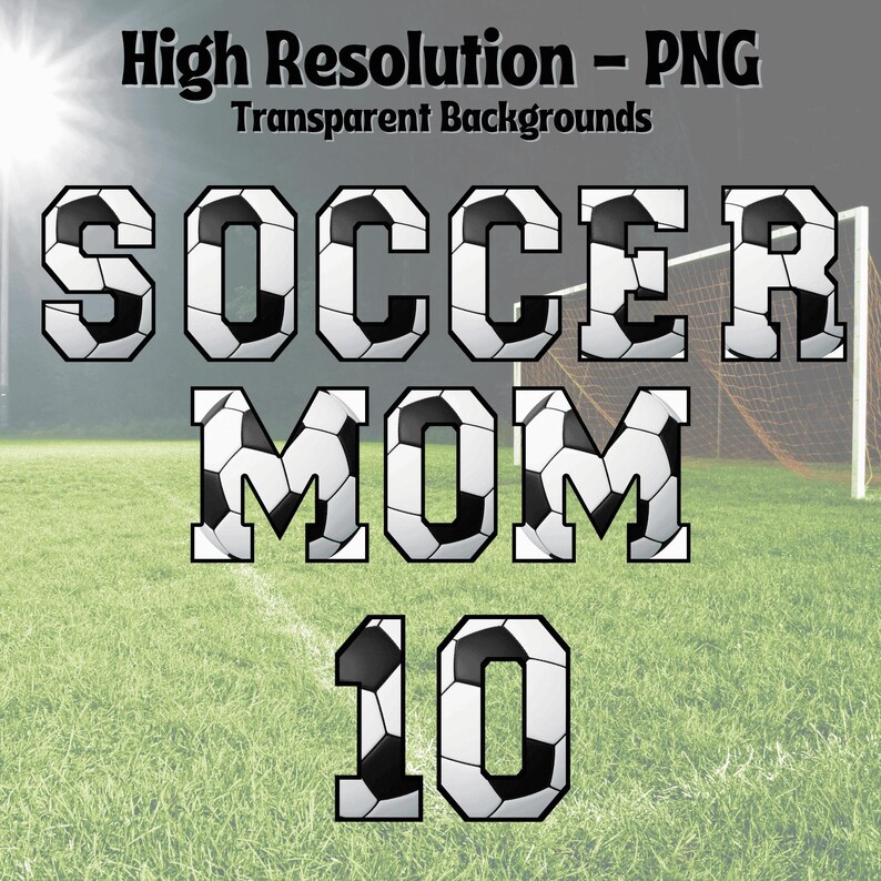 Soccer Letters, Soccer Alphabet PNG, Soccer Clipart, Sports Letters ...