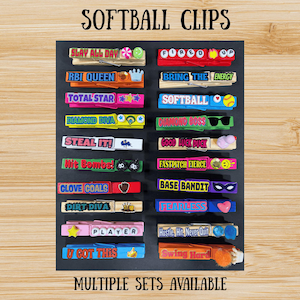Clothespins Softball - Etsy