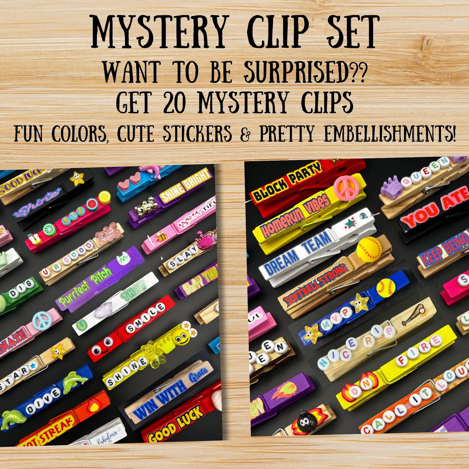 Softball Clips, Tournament Pins, Softball Pins, Softball Clothespins ...