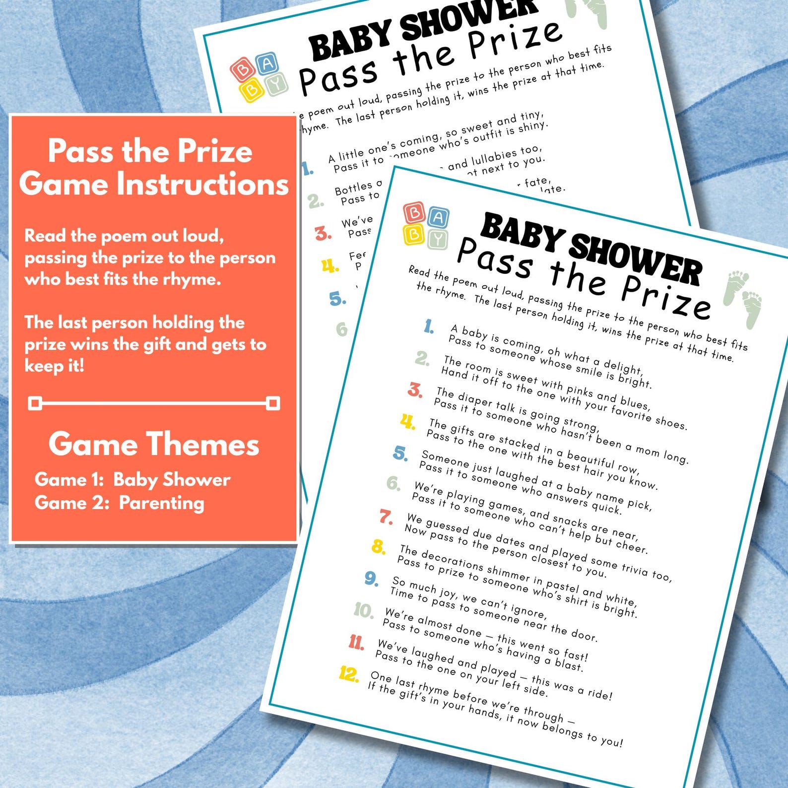 Pass the Prize Games, Baby Pass the Gift Game, Pass the Present Baby ...