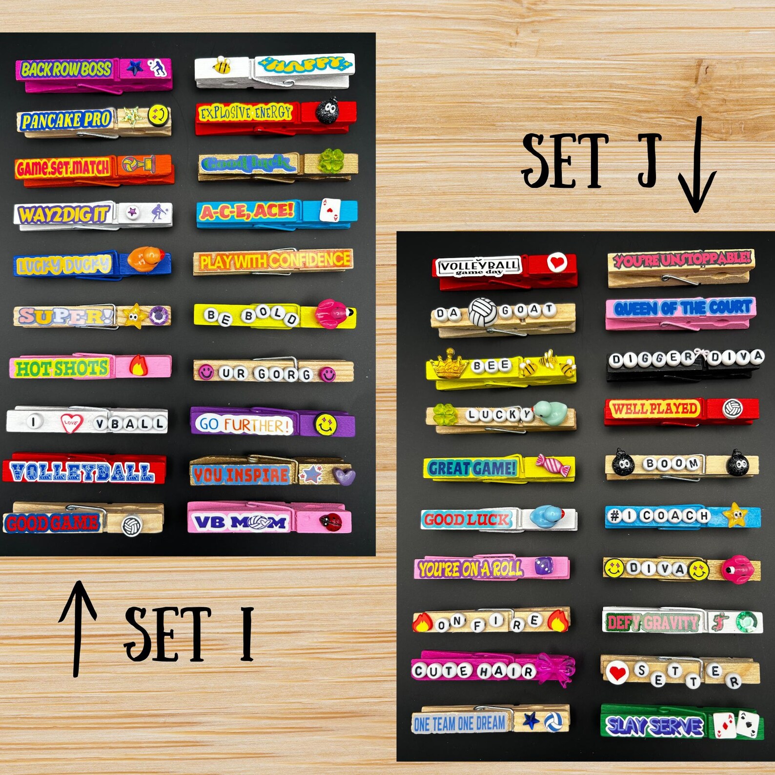 Volleyball Clips, Volleyball Pins for Tournaments, Volleyball ...