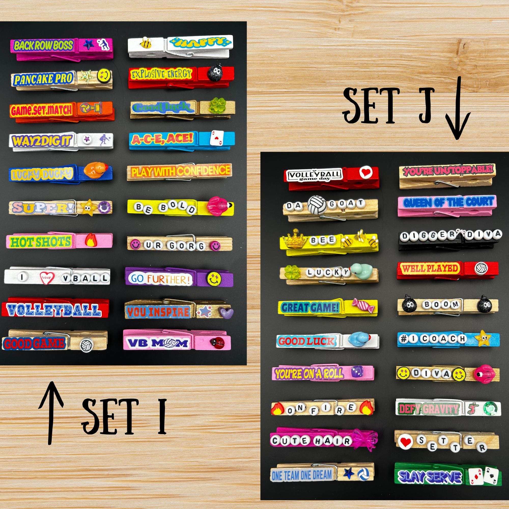 Volleyball Clips, Volleyball Pins for Tournaments, Volleyball ...