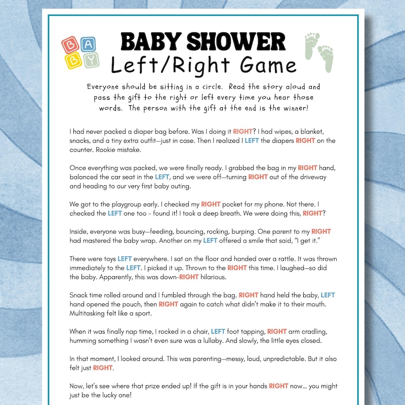 Prize Ideas Baby Shower - Etsy UK