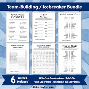 Icebreaker Game, Printable This or That Game, Office Party Game, Would ...