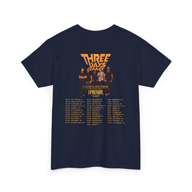 Three Days Grace PNG : Live 2026 Tour, Digital File, T-shirt Design ...
