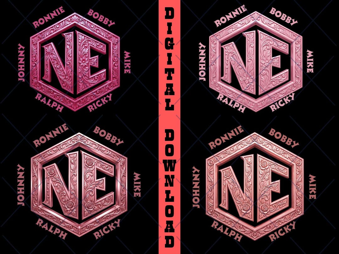 New Edition Tour 2026 PNG: 4 File Set Logo, Ready to Print (digital ...