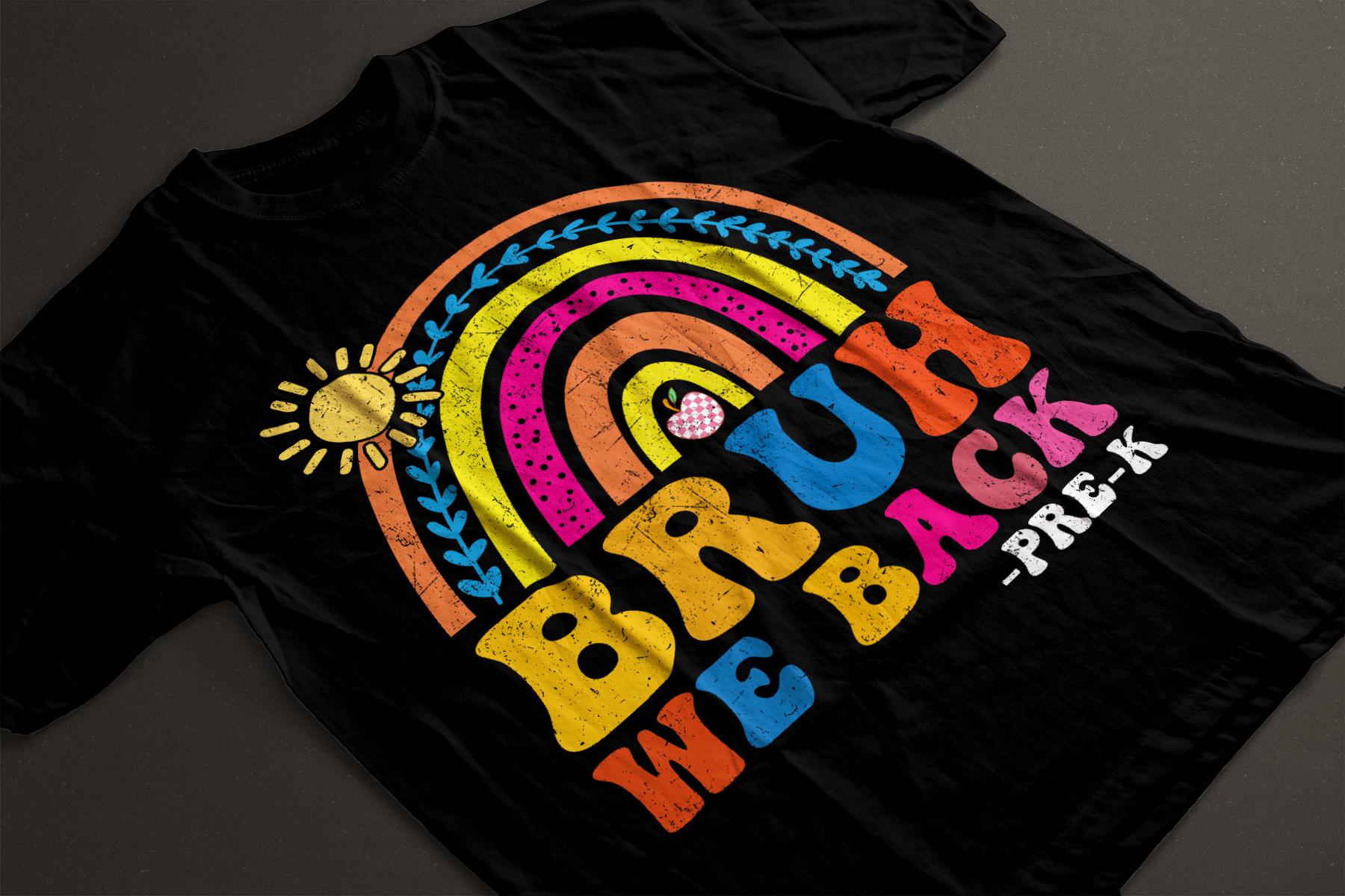 Funny "bruh We Back" PNG Bundle: Rainbow Leopard Back to School ...
