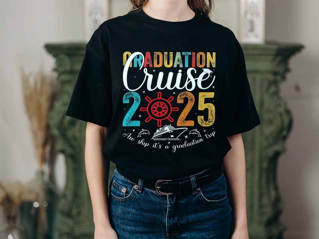 Graduation Cruise 2025 Digital Design, Senior Trip Cruise Graphics PNG ...