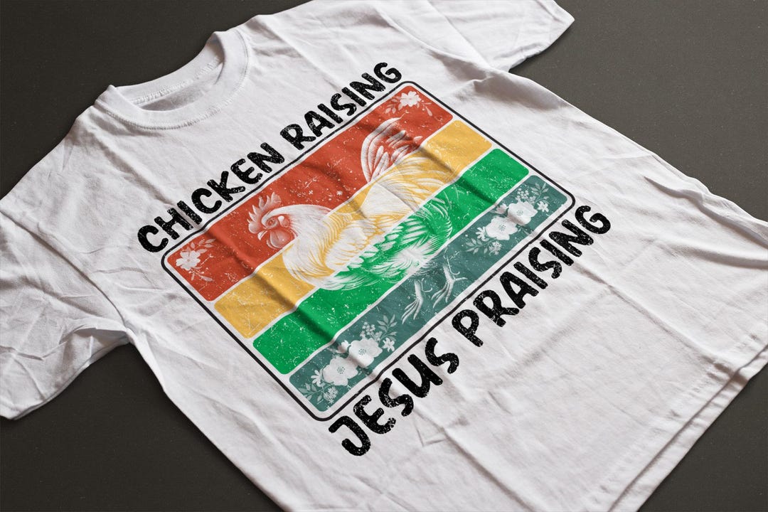 Christian Chicken Raising PNG SVG: Faith Poultry Lover Gift - Etsy