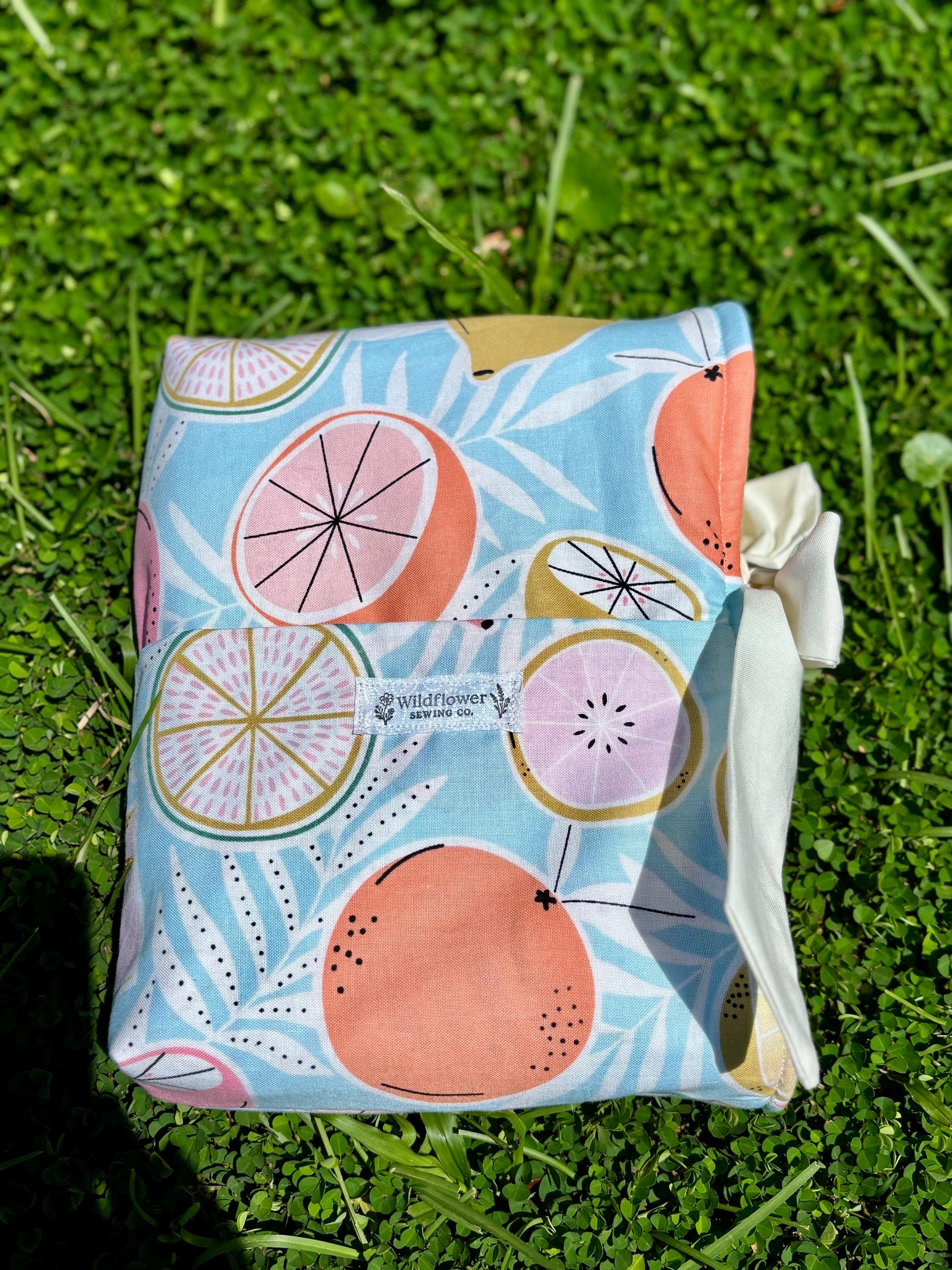 Handmade Fabric Bible Sleeve: Quilted Floral Fabrics - Etsy