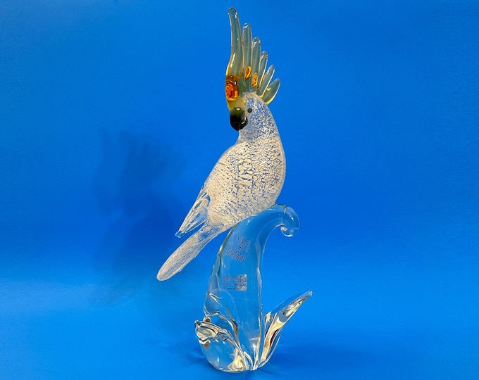 Formia Murano Hamilton Collection Exotic Birds of the World Crested ...