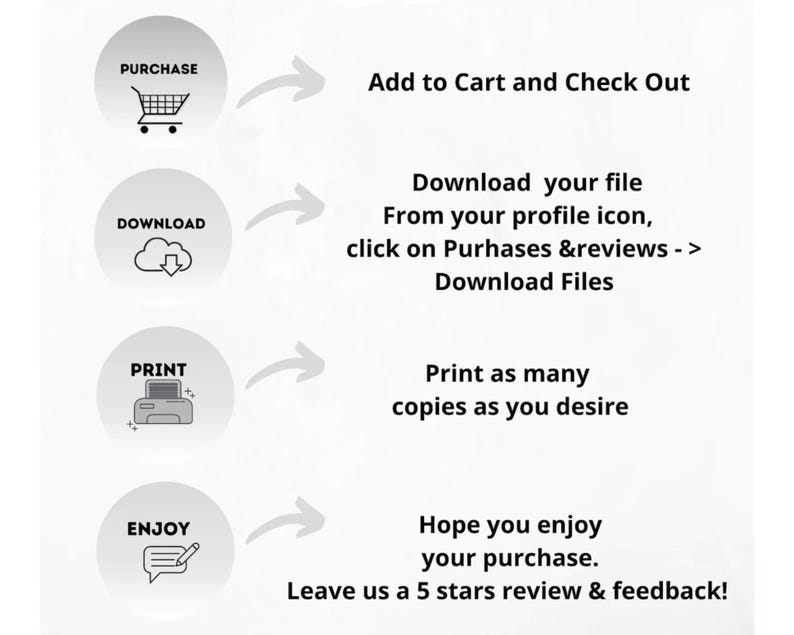 Purchase Tracker Printable: Monthly Expense Log (PDF Print) - Etsy