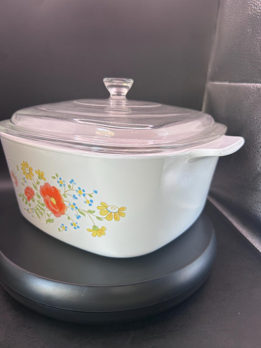 Vintage Corning Ware Wildflower Pattern A-3-B Casserole Dish - Etsy