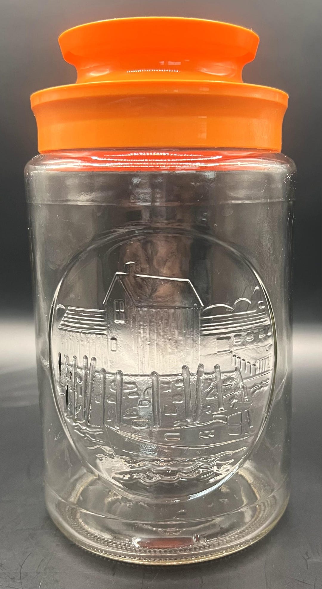 Vintage 1960s Anchor Hocking WHARF & CHURCH "tang Jar" – 1 Qt Glass ...