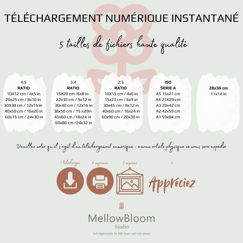 Printable Poster – Days of the Week in French and English | Pastel ...