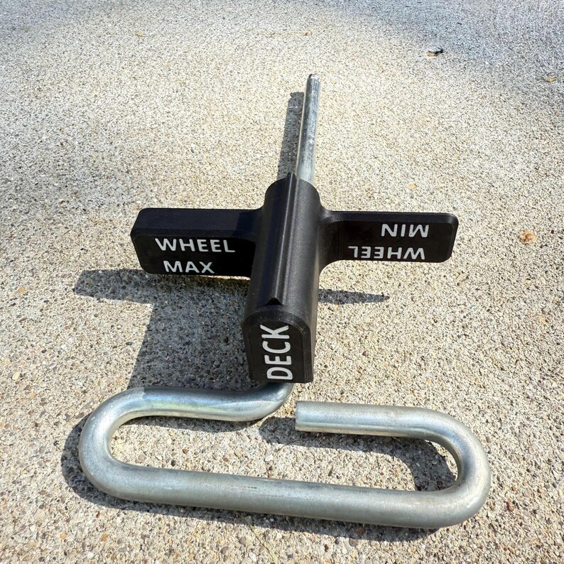 Mower Deck Leveling / Wheel Height Gauge Tool, Lawn and Garden Tractors ...