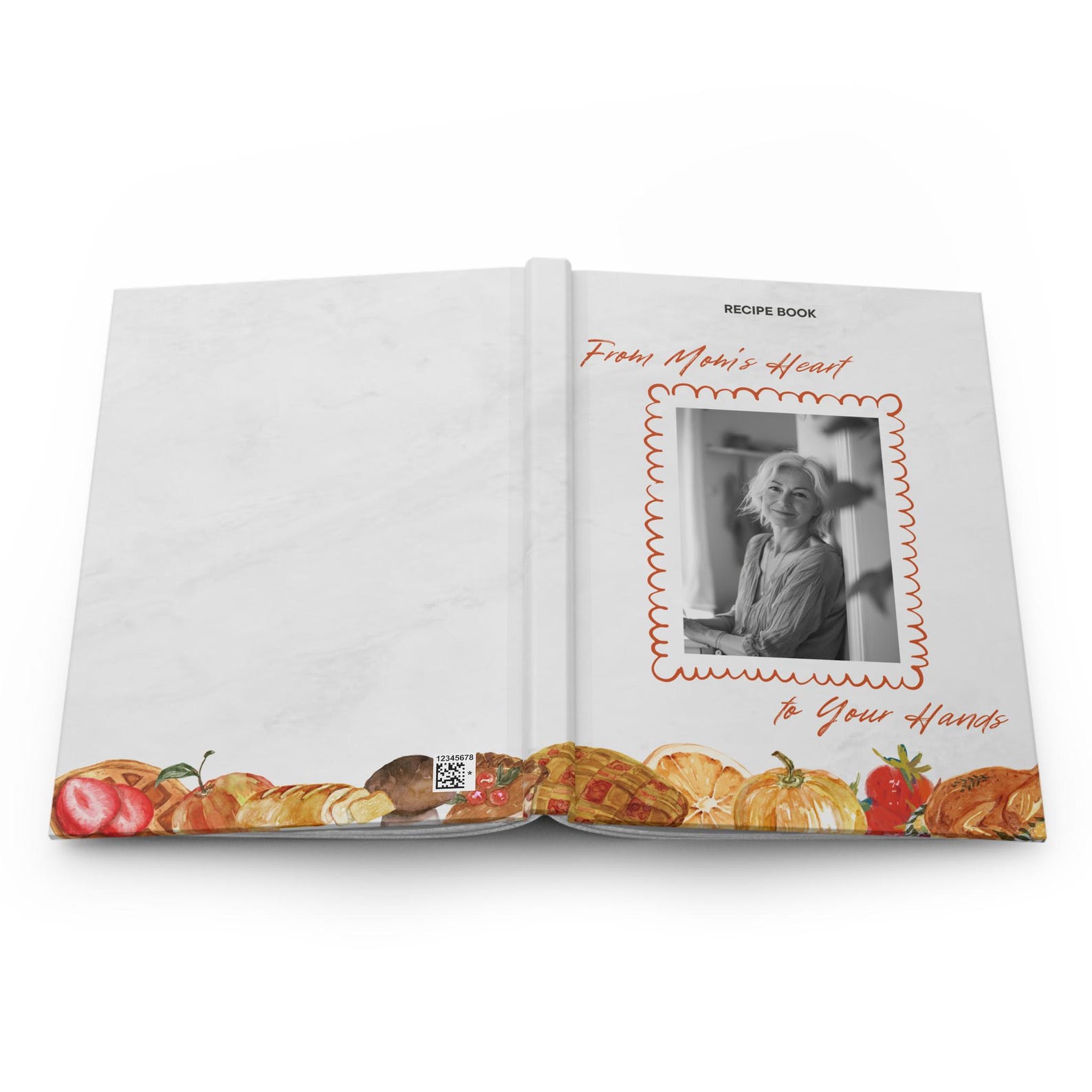 Personalized Family Recipe Book With Photo - Custom Cookbook - Etsy