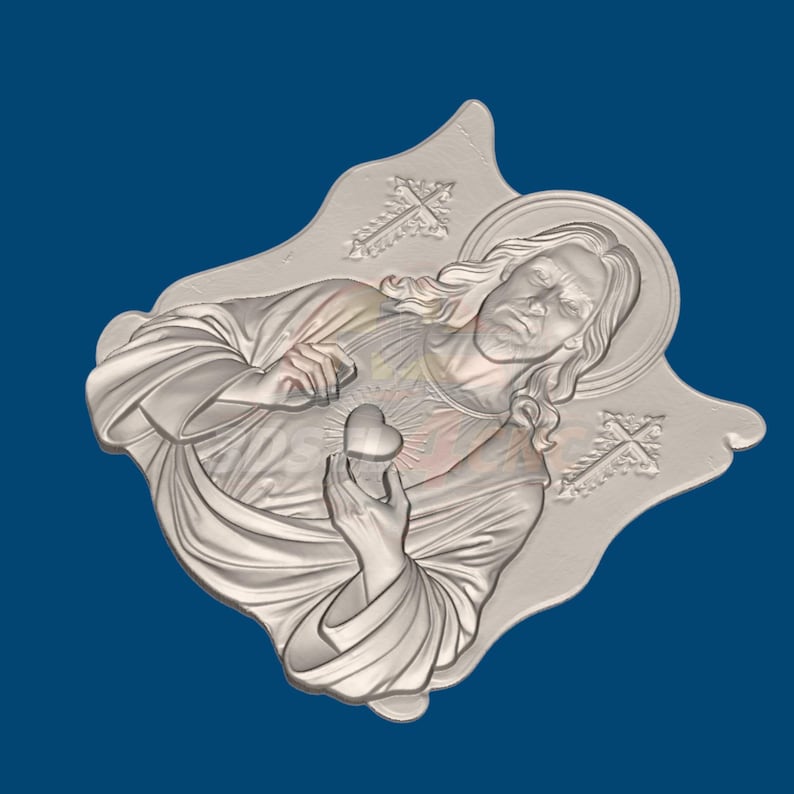 JESUS - Bible - Verse - 3D Stl Files - CNC - 3D Printing - Router ...