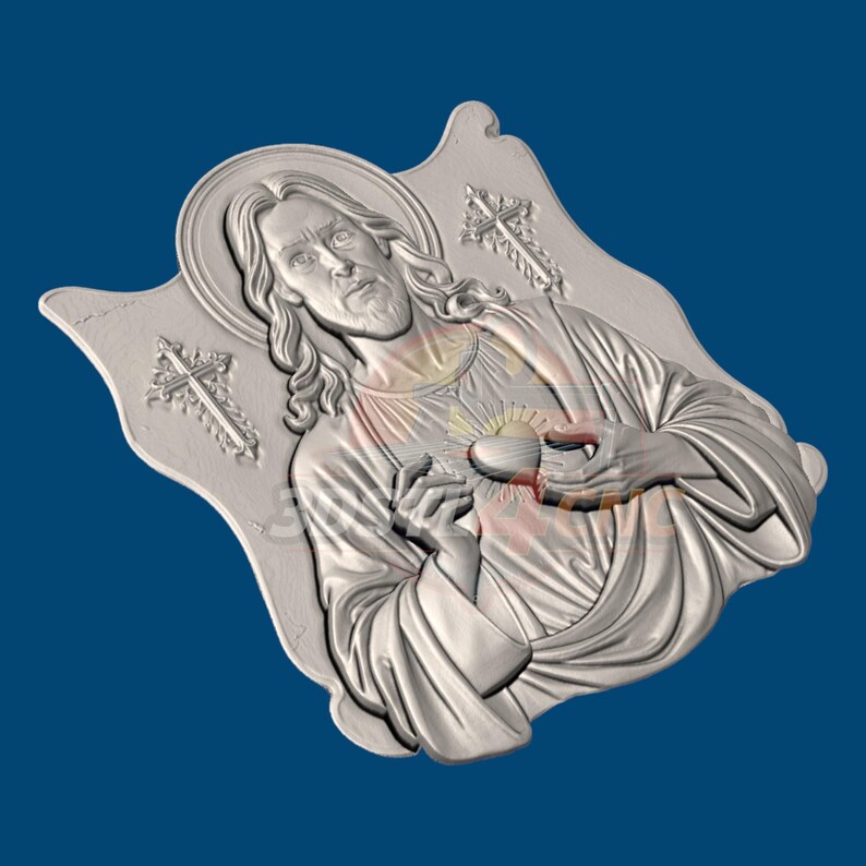 JESUS - Bible - Verse - 3D Stl Files - CNC - 3D Printing - Router ...