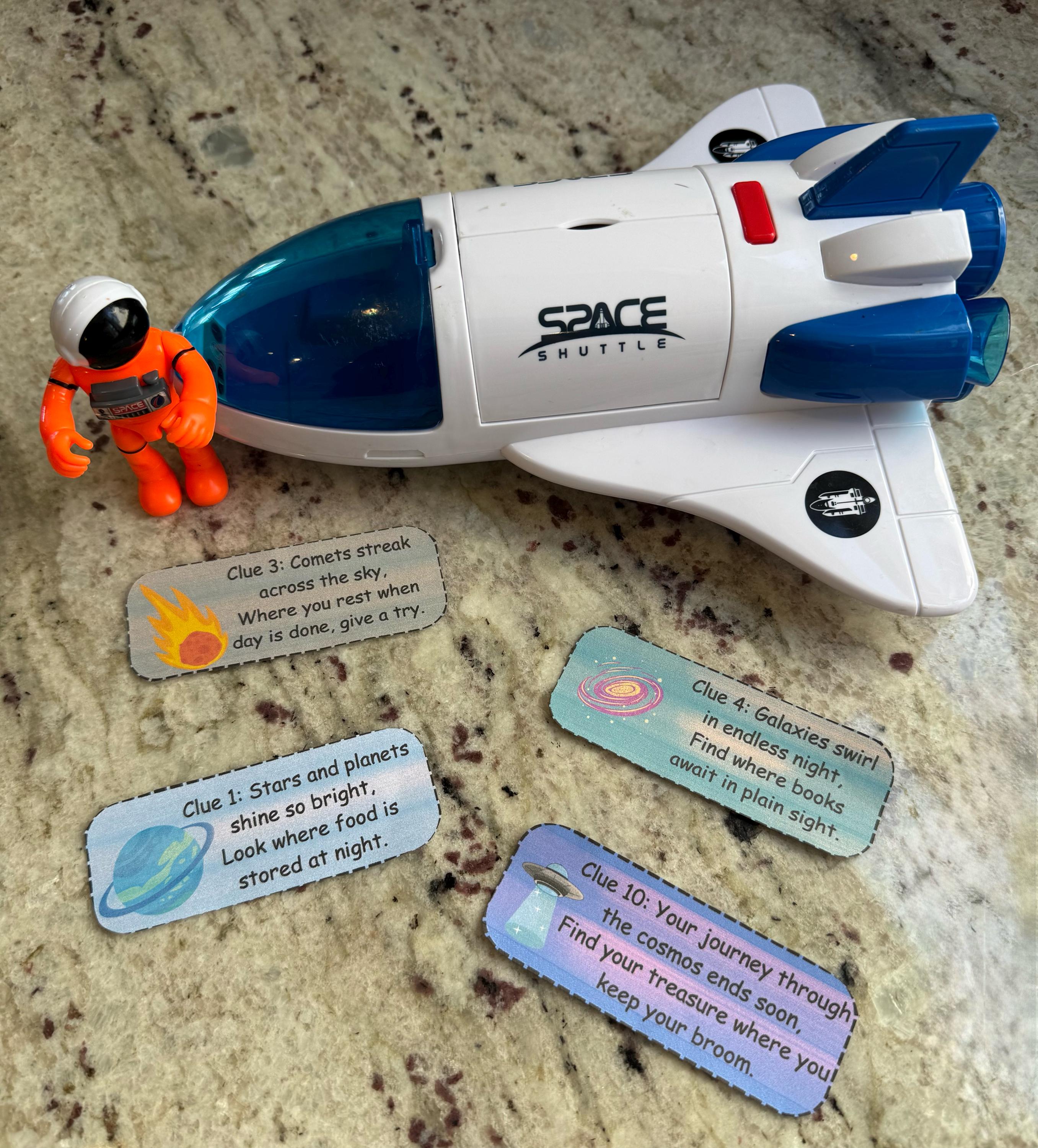 Outer Space Treasure Hunt Game - Etsy