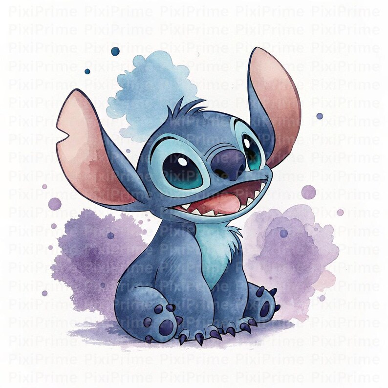 Stitch Clipart Bundle PNG | Watercolor Stitch Digital Download | Stitch ...