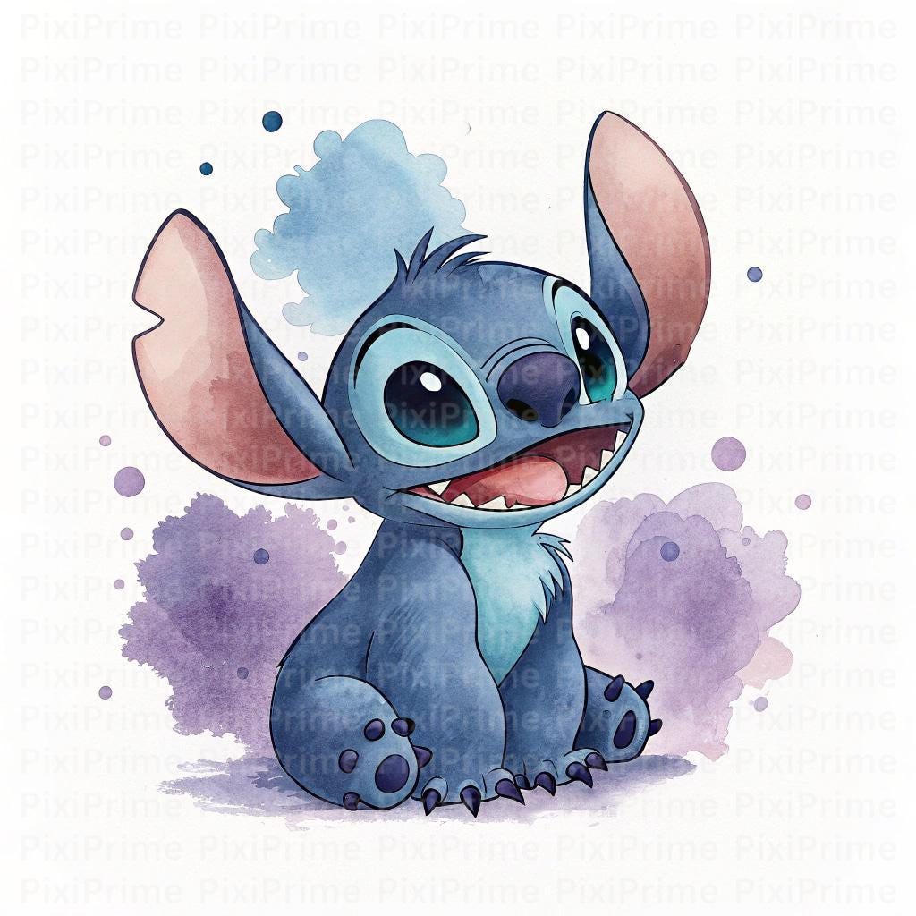 Stitch Clipart Bundle PNG | Watercolor Stitch Digital Download | Stitch ...