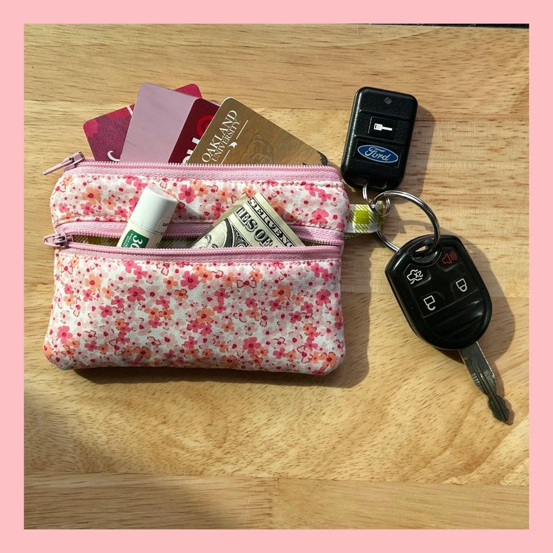 Keychain Wallet - Etsy