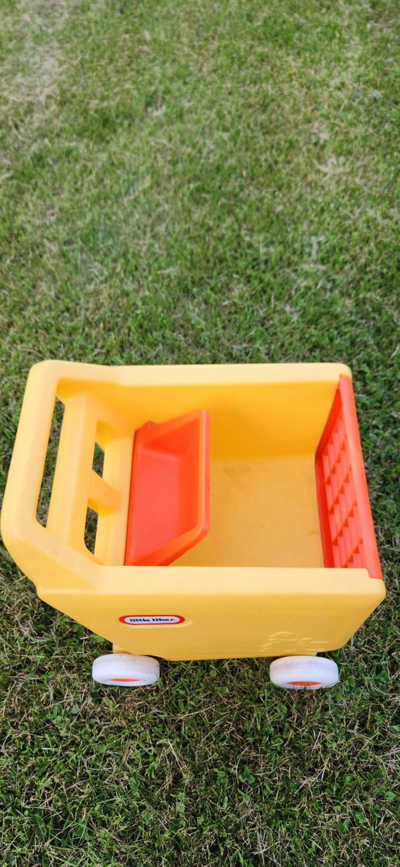 Little Tikes Yellow Lil Shopper Vintage Grocery Cart, Pretend Play - Etsy