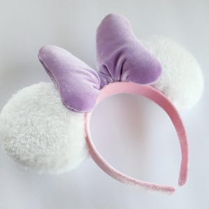 Daisy Inspired Faux Fur and Velvet Mouse Ears - Etsy