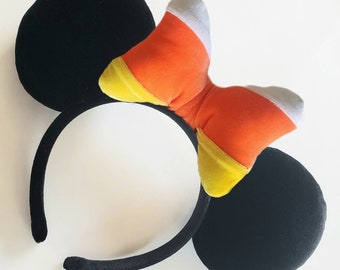 Candy Corn Mickey Ears . Candy Corn Minnie Ears . Halloween Mickey Ears ...