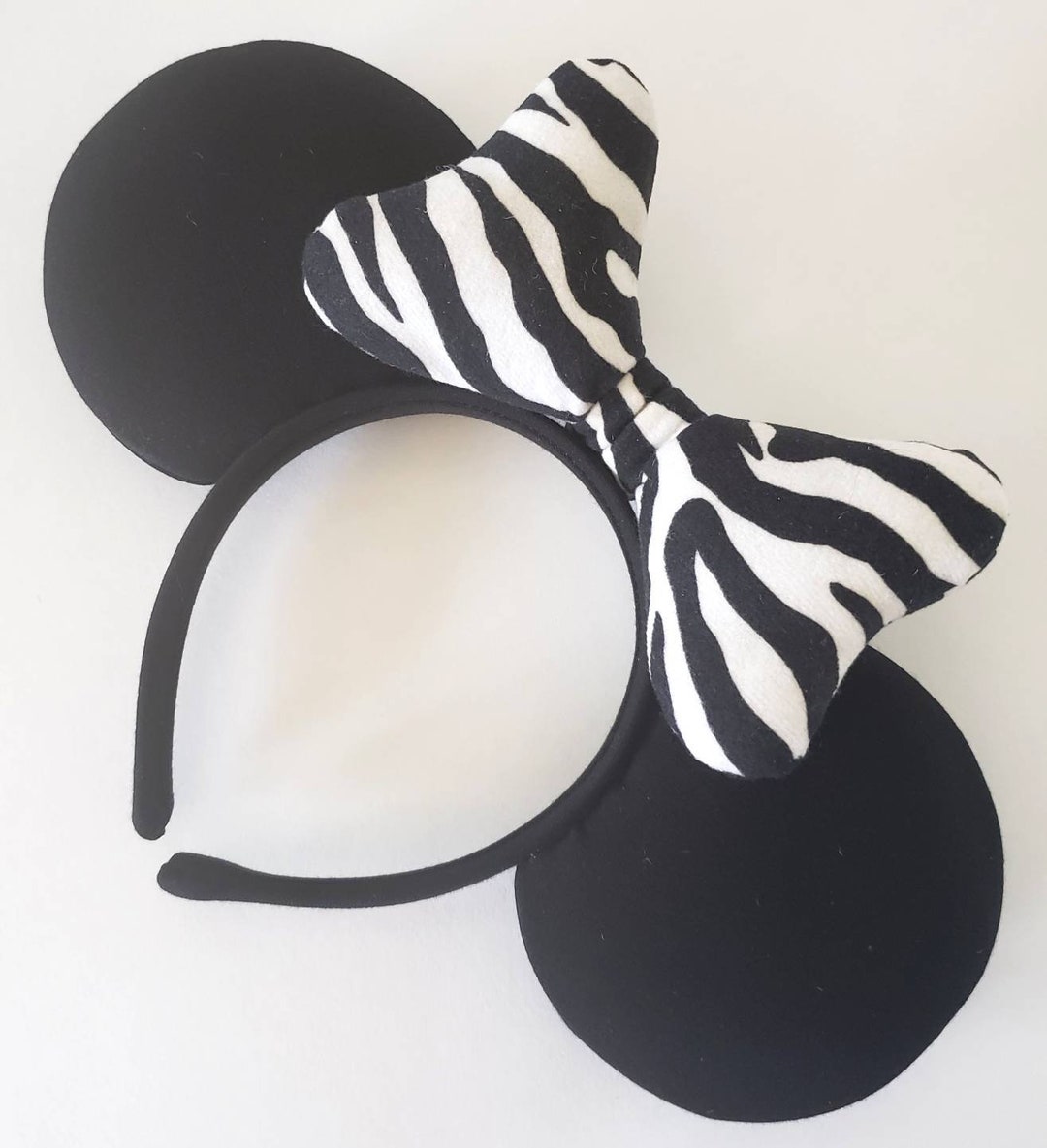 Zebra Mouse Ears | Park Mouse Ears Headband | Animal Kingdom Mouse Ears ...
