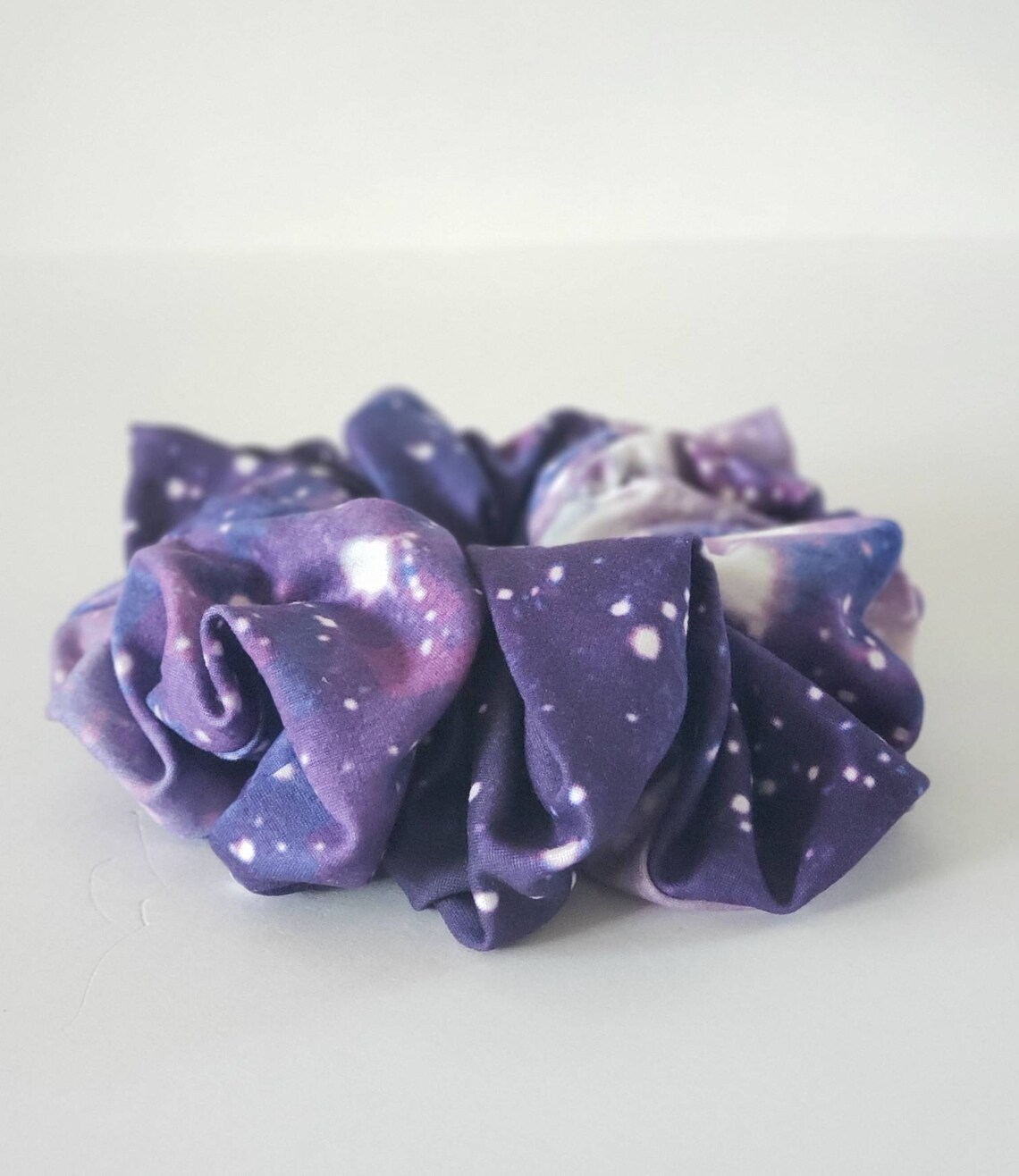 Purple Galaxy Large Tie Dye Scrunchie Oversized Hair | Etsy
