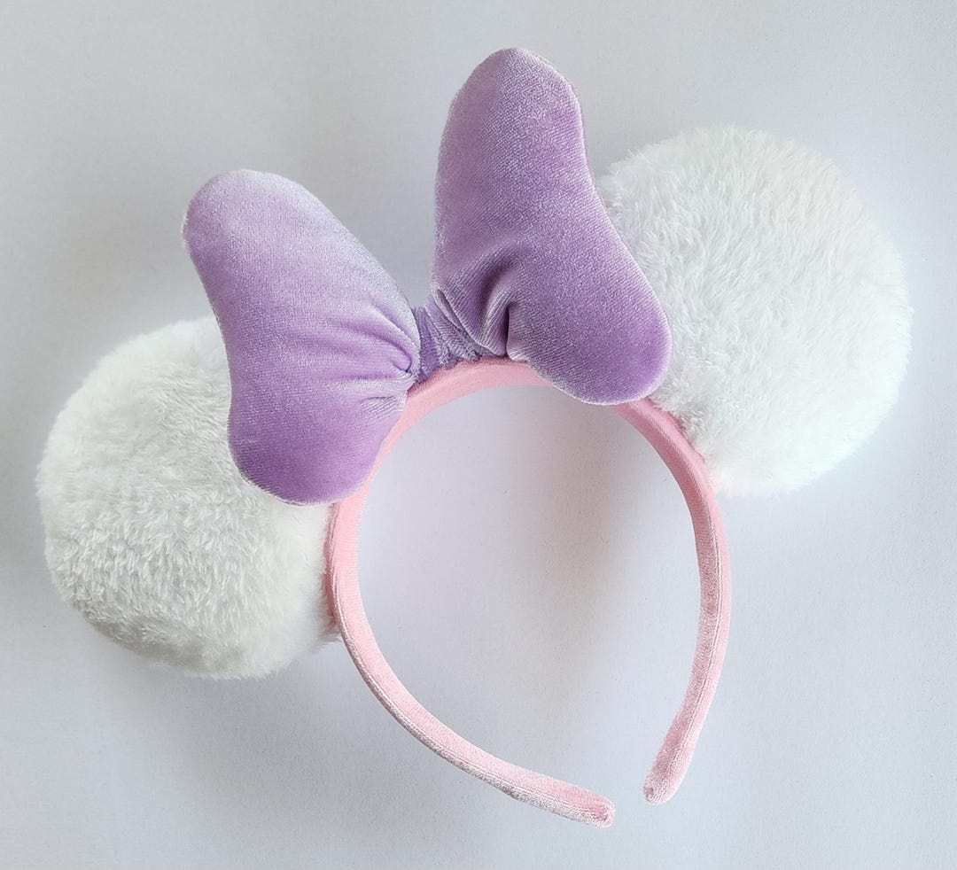Daisy Inspired Faux Fur and Velvet Mouse Ears - Etsy