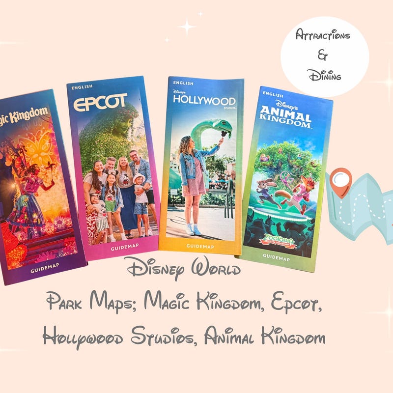 Animal Kingdom Map Art - Etsy