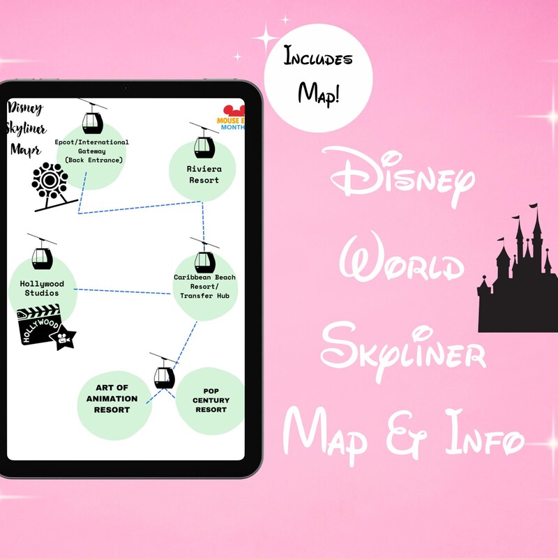 Disneys Skyliner Printable - Etsy