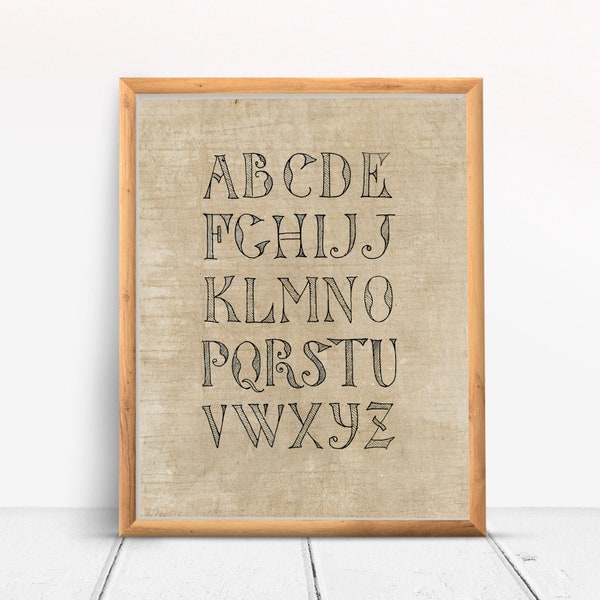Vintage Typography - Etsy