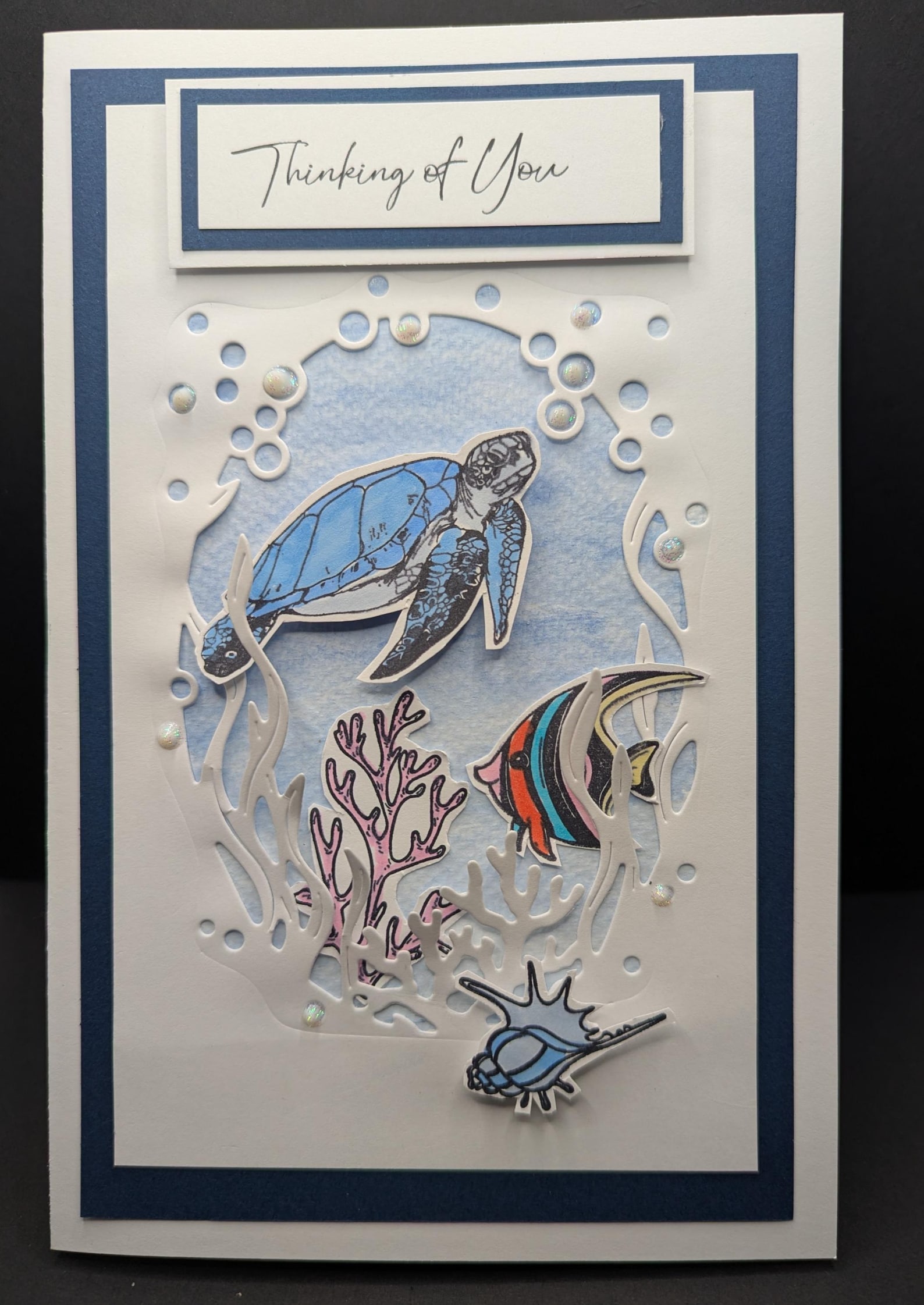 Thinking of You, Birthday Card, Sea Turtle, Get Well Card, Ocean ...