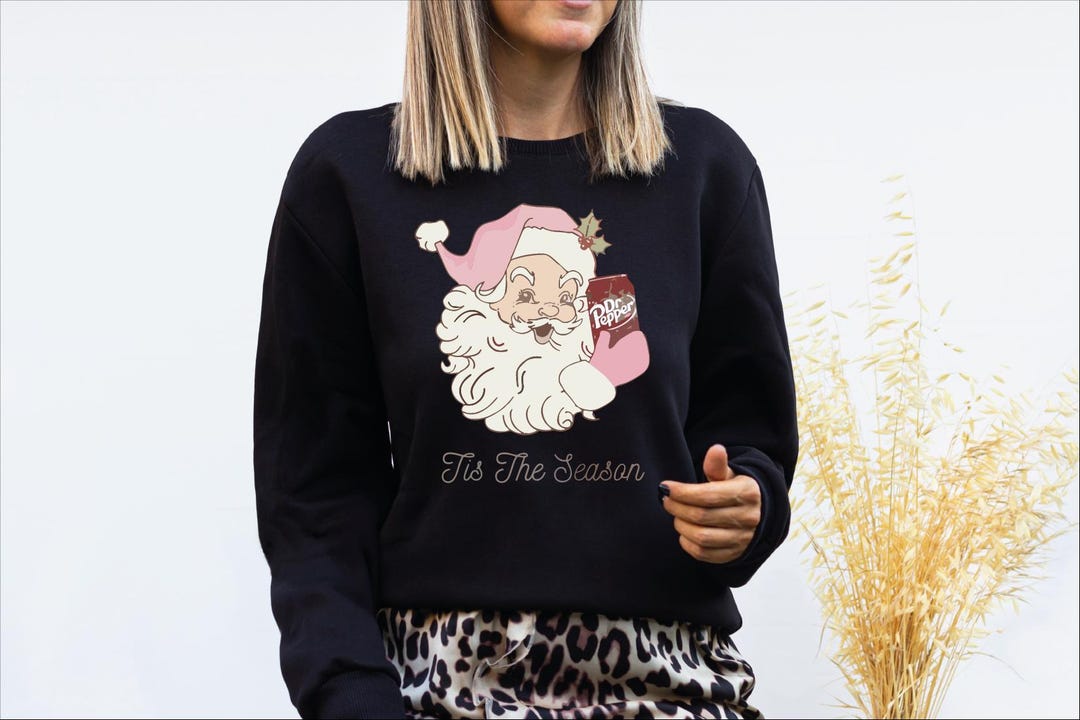 Vintage Santa Pepper Sweatshirt, Pepper Lover Christmas Gift, Dr Pepper ...