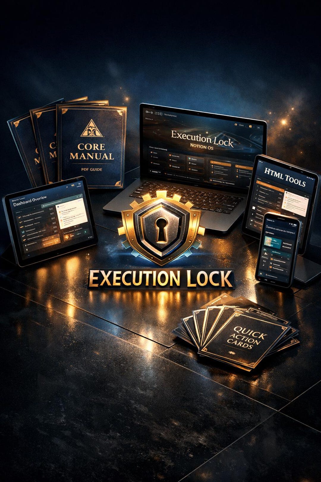 Stop Procrastination System | Execution Lock Framework | Focus ...