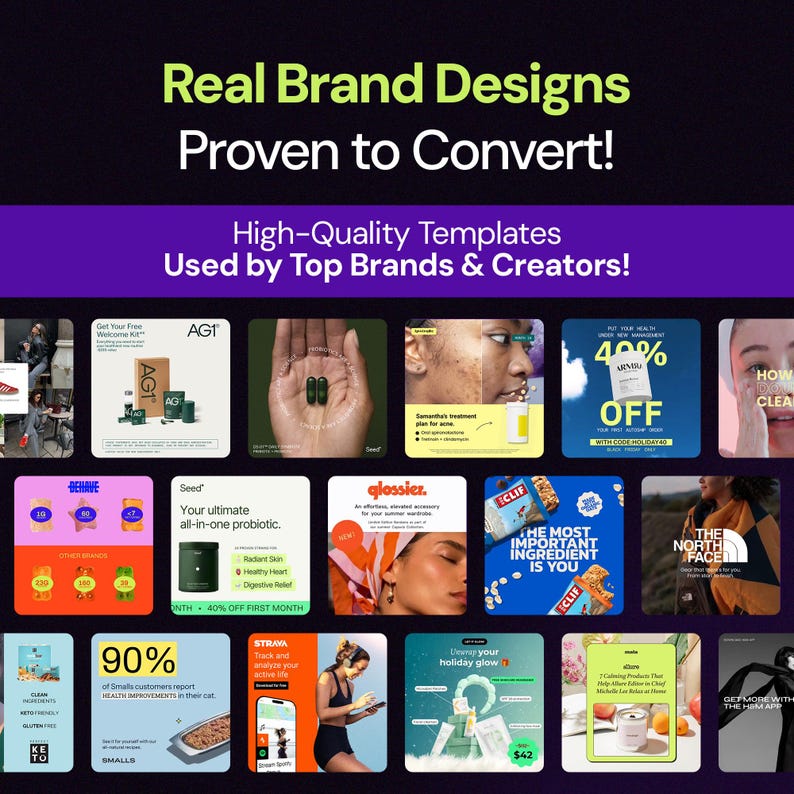 1000+ Video Ad Templates: Drag & Drop, Fully Customizable - Etsy