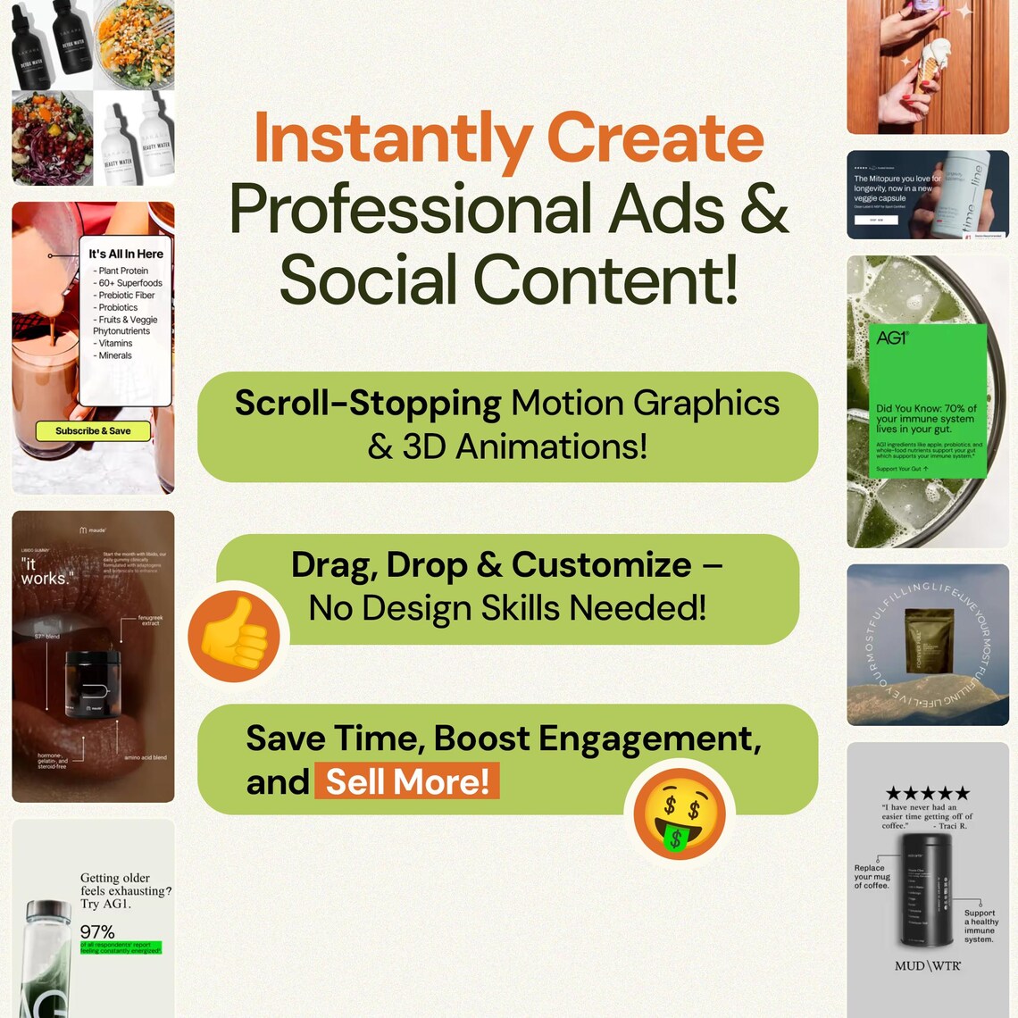 Health & Wellness Ad Templates | 125+ Drag-and-drop Video Ad Templates ...